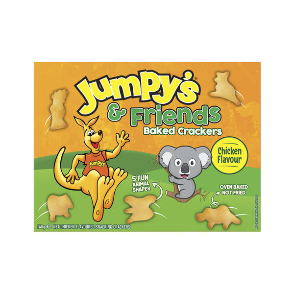 Jumpy & Friends Crackers Chicken | 140g – Shop & Dispatch