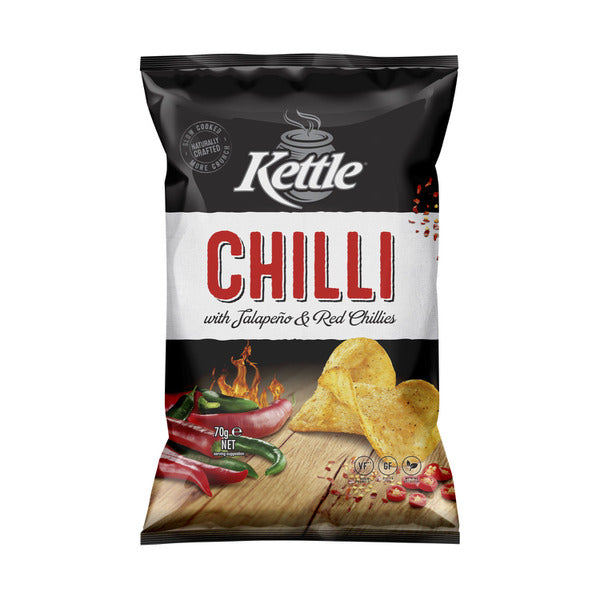 Kettle Chilli Potato Chips | 70g – Shop & Dispatch