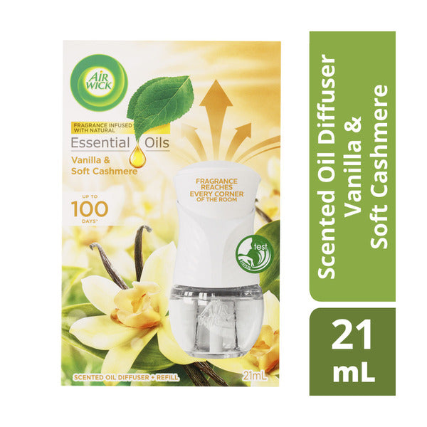 Air Wick Vanilla & Soft Cashmere Essential Oils | 21mL – Shop & Dispatch
