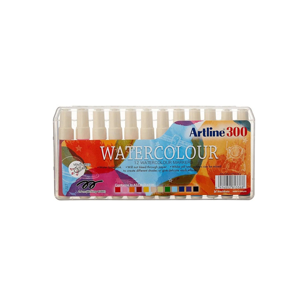 Artline 300 Liquid Crayons Pack 12 – Shop & Dispatch