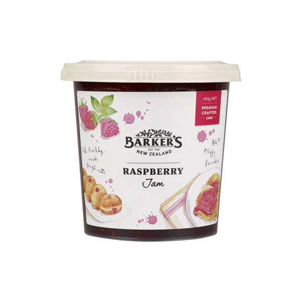 Barker's Raspberry Jam | 455g – Shop & Dispatch
