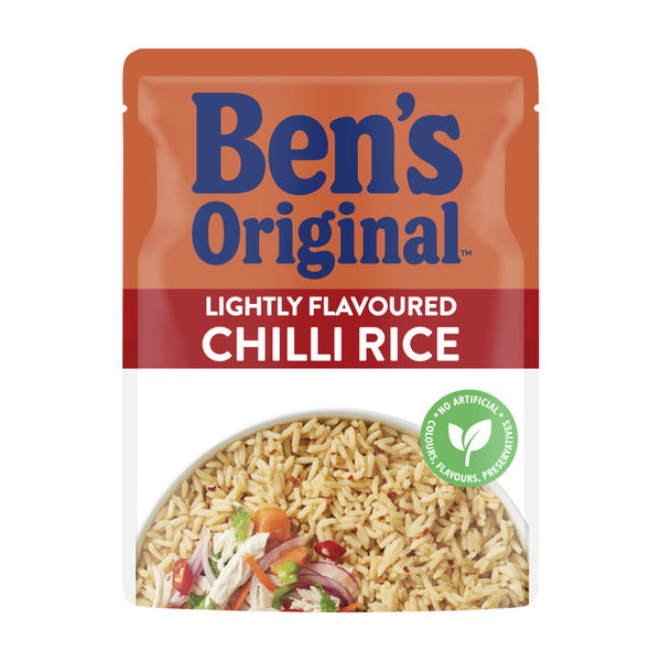 Ben's Original Rice Pouch Lightly Flavoured Chilli | 250g – Shop & Dispatch