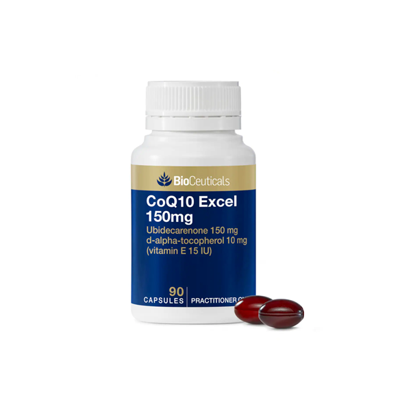 BioCeuticals CoQ10 Excel 150mg 90 Capsules – Shop & Dispatch