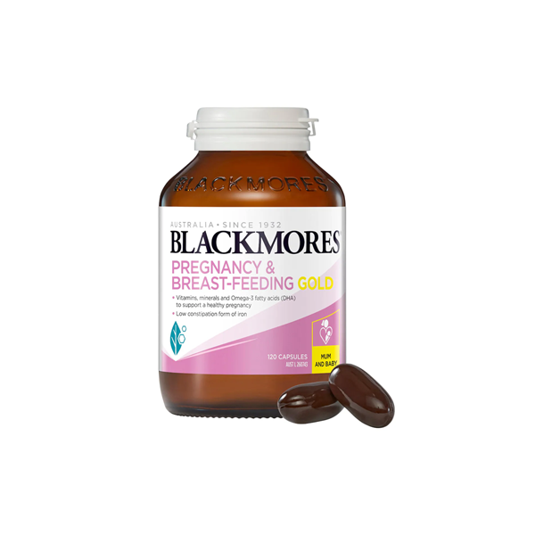Blackmores Pregnancy and Breast-Feeding Gold 120 Capsules – Shop & Dispatch