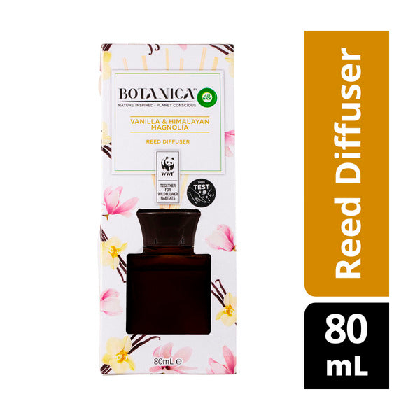 Botanica Vanilla & Himalayan Magnolia Reed Diffuser | 80mL – Shop ...
