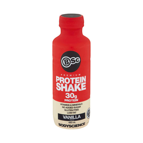 Bsc Bodyscience Premium Protein Shake Vanilla | 450mL – Shop & Dispatch