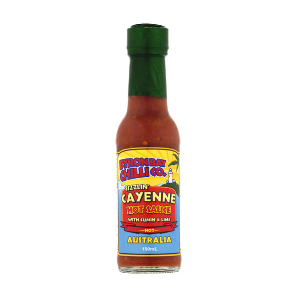 Byron Bay Chilli Co. Sizzling Cayenne Hot Sauce | 150mL – Shop & Dispatch