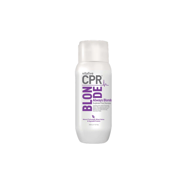 CPR Vitafive Always Blonde Sulphate Free Shampoo 300ml (Old Packaging ...