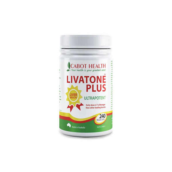 Cabot Health Livatone Plus Turmeric 240 Capsules – Shop & Dispatch