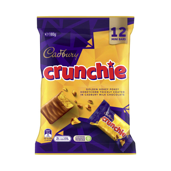 Cadbury Crunchie Chocolate Sharepack | 180g – Shop & Dispatch