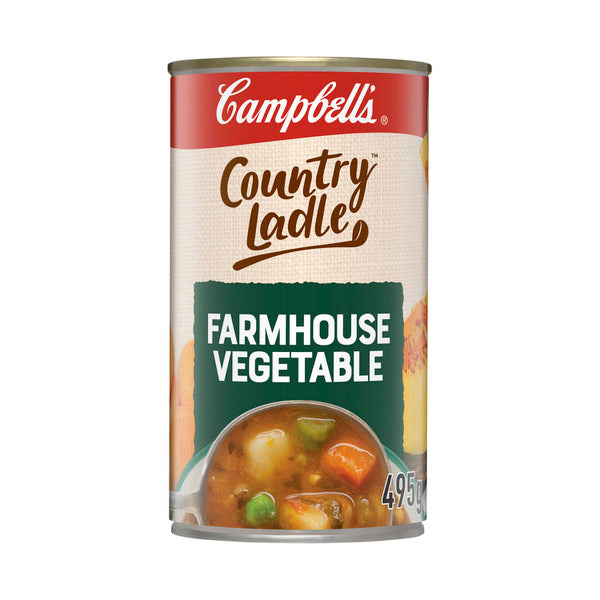 Campbell's Country Ladle Soup Can Farmhouse Vegetable | 495g – Shop ...