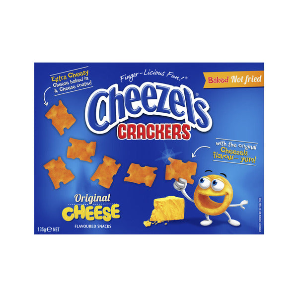 Cheezels Cheese Crackers | 135g – Shop & Dispatch