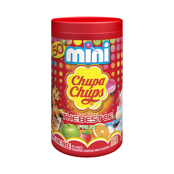 Chupa Chups Best Of Mini Tube 50 Pack | 300g – Shop & Dispatch