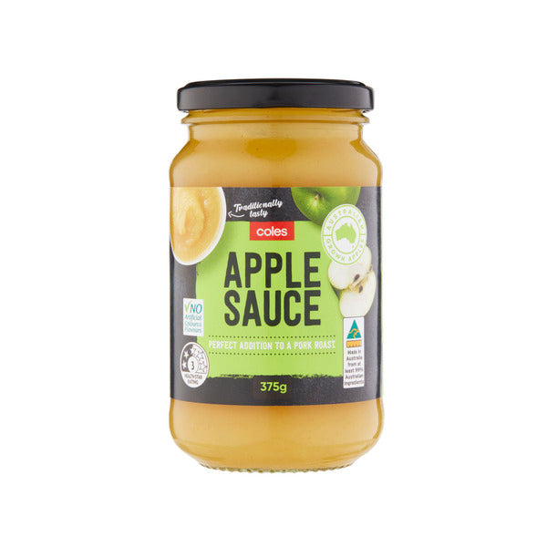 Coles Apple Sauce | 375g – Shop & Dispatch