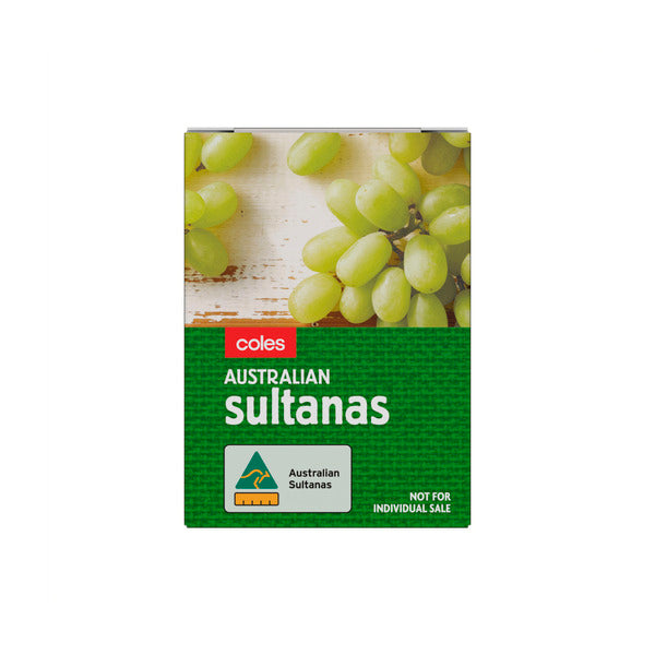 Coles Australian Sultana's 6 pack | 240g – Shop & Dispatch