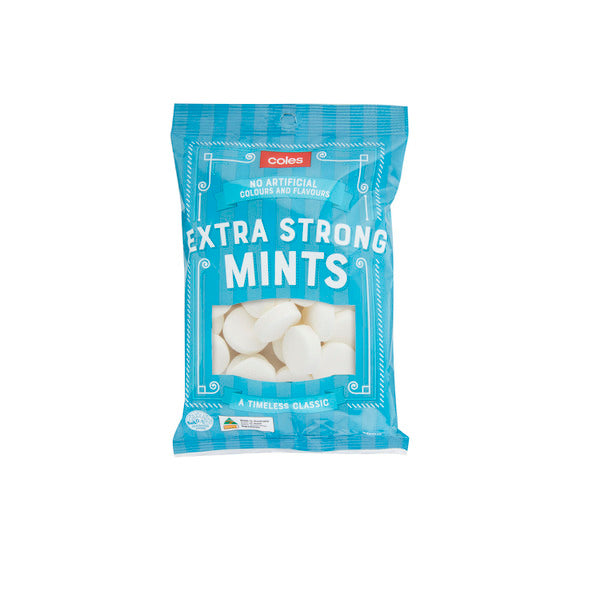 Coles Extra Strong Mints | 200g – Shop & Dispatch