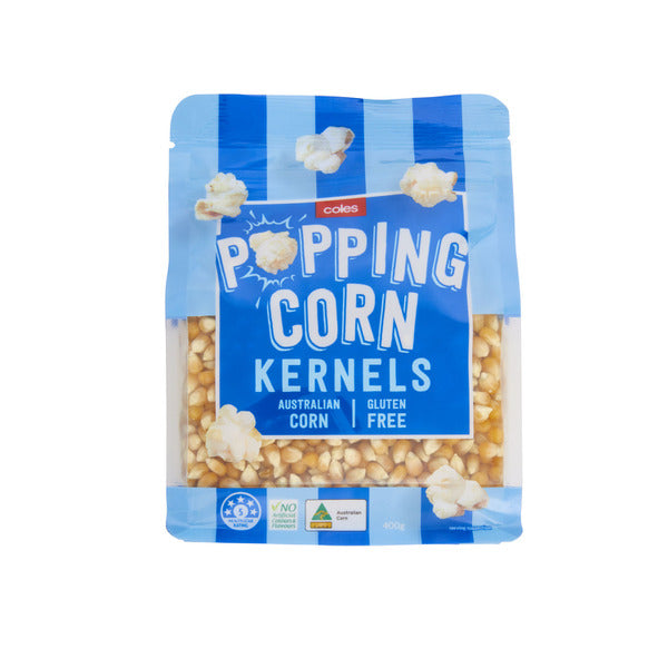 Coles Popping Corn Kernels | 400g – Shop & Dispatch