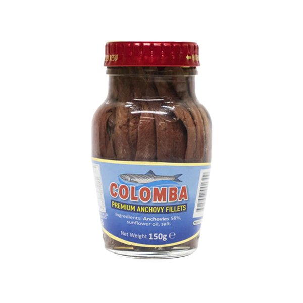 Colomba Fillets Of Anchovies In Sunflower Oil | 150g – Shop & Dispatch