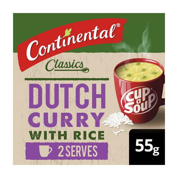 Continental Cup A Soup Dutch Curry With Rice Serves 2 | 55g – Shop ...