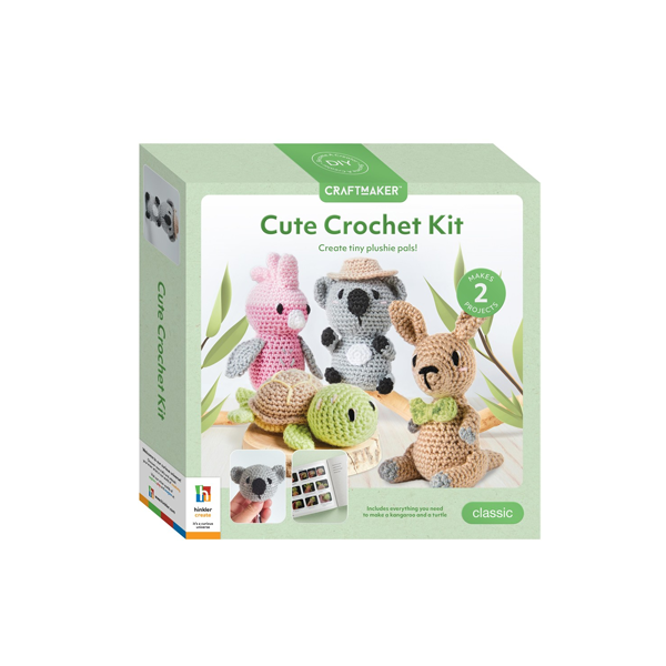 Craft Maker Cute Animals Crochet Kit – Shop & Dispatch
