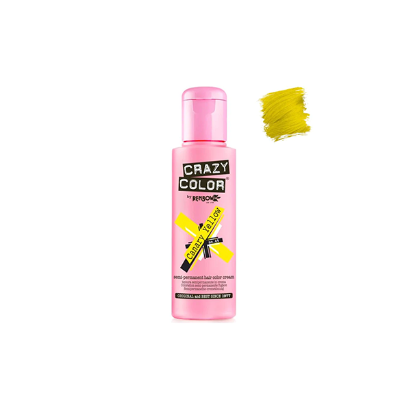 Crazy Color Semi Permanent Canary Yellow #049 100ml – Shop & Dispatch