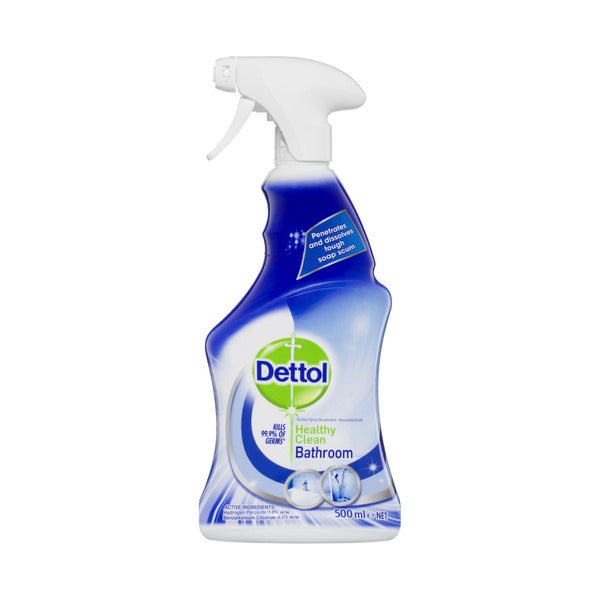 Dettol Healthy Clean Antibacterial Bathroom Cleaner Trigger Spray | 50 ...
