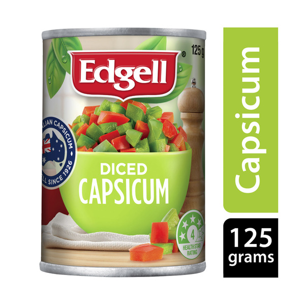 Edgell Diced Capsicum | 125g – Shop & Dispatch
