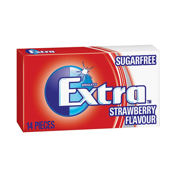 Extra Strawberry Sugar Free Chewing Gum | 27g – Shop & Dispatch