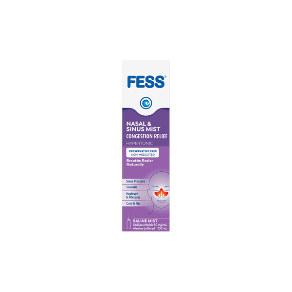 Fess Nasal & Sinus Mist Congestion Relief 100ml – Shop & Dispatch