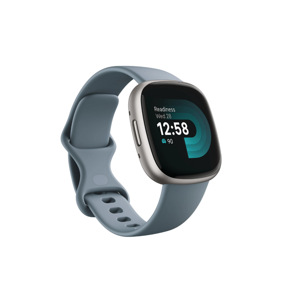 Fitbit Versa 4 (Waterfall Blue/Platinum Aluminium) – Shop & Dispatch