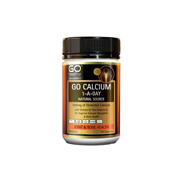 GO Healthy Calcium 1-A-Day 120 Vege Capsules – Shop & Dispatch