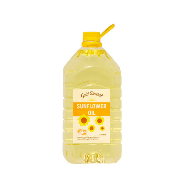Gold Sunset Sunflower Oil | 4L – Shop & Dispatch