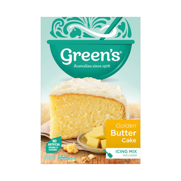 Green's Traditional Golden Butter Cake Mix | 440g – Shop & Dispatch