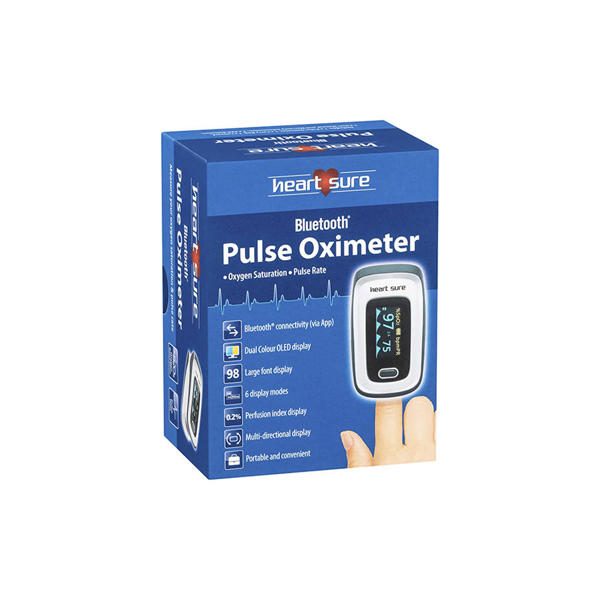 Heart Sure Bluetooth Pulse Oximeter A380 – Shop & Dispatch