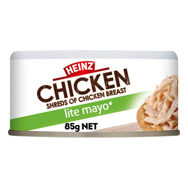Heinz Shredded Canned Chicken Lite Mayonnaise | 85g – Shop & Dispatch