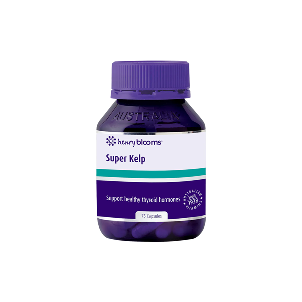Henry Blooms Super Kelp 75 Vegetarian Capsules – Shop & Dispatch