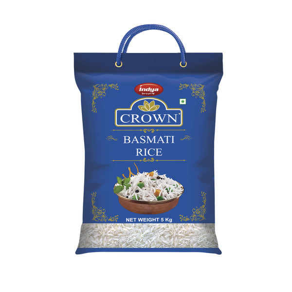 Indya Crown Basmati Rice | 5kg – Shop & Dispatch