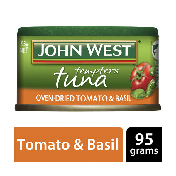 John West Tempters Oven Dried Tomato & Basil Tuna | 95g – Shop & Dispatch