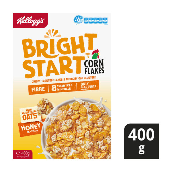 Kellogg's Bright Start By Cornflakes Honey Flavour | 400g – Shop & Dispatch