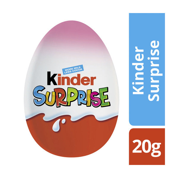 Kinder Surprise Chocolate Egg Pink | 20g – Shop & Dispatch
