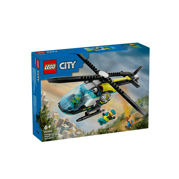 LEGO City Emergency Rescue Helicopter 60405 – Shop & Dispatch