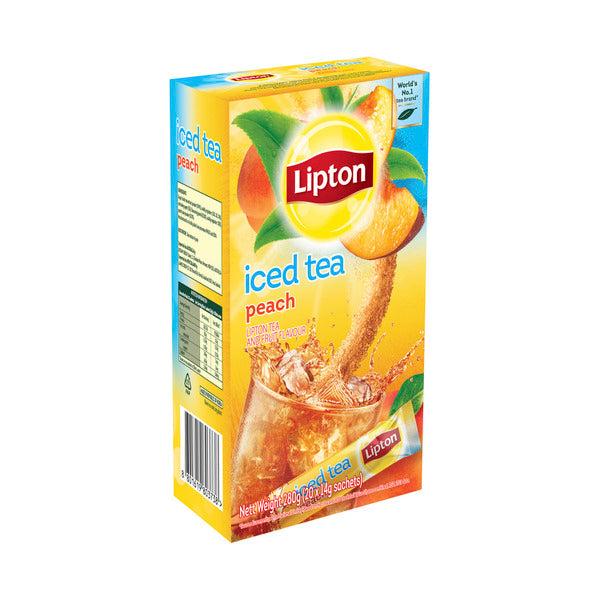 Lipton Peach Iced Tea Sachets | 20 pack – Shop & Dispatch