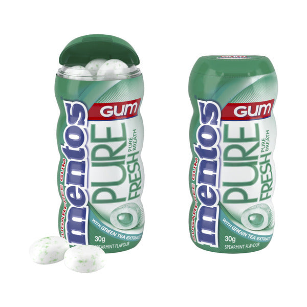 Mentos Pure Fresh Spearmint Chewing Gum | 30g – Shop & Dispatch