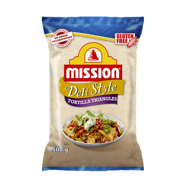 Mission Deli Style Tortilla Triangles | 500g – Shop & Dispatch