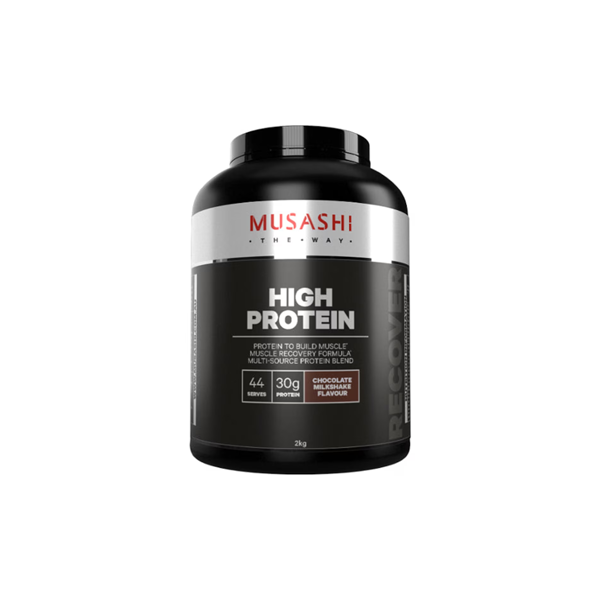 Musashi High Protein Powder Chocolate Milkshake 2kg – Shop & Dispatch