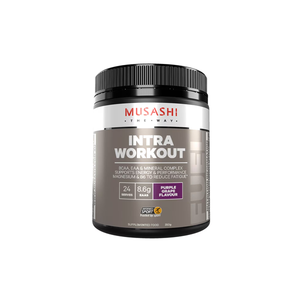 Musashi Intra Workout Purple Grape 350g – Shop & Dispatch