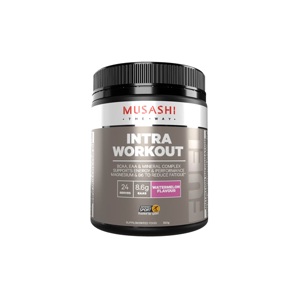 Musashi Intra Workout Watermelon 350g – Shop & Dispatch