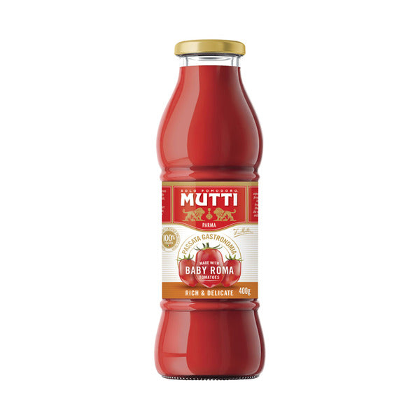 Mutti Gastronomia Baby Roma Tomato Passata | 400g – Shop & Dispatch