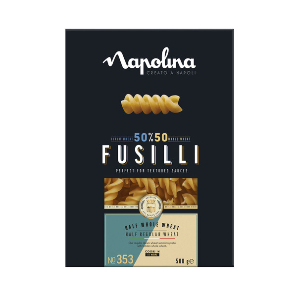 Napolina 50/50 Fusilli Pasta | 500g – Shop & Dispatch