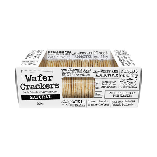 Natural Wafer Crackers | 100g – Shop & Dispatch